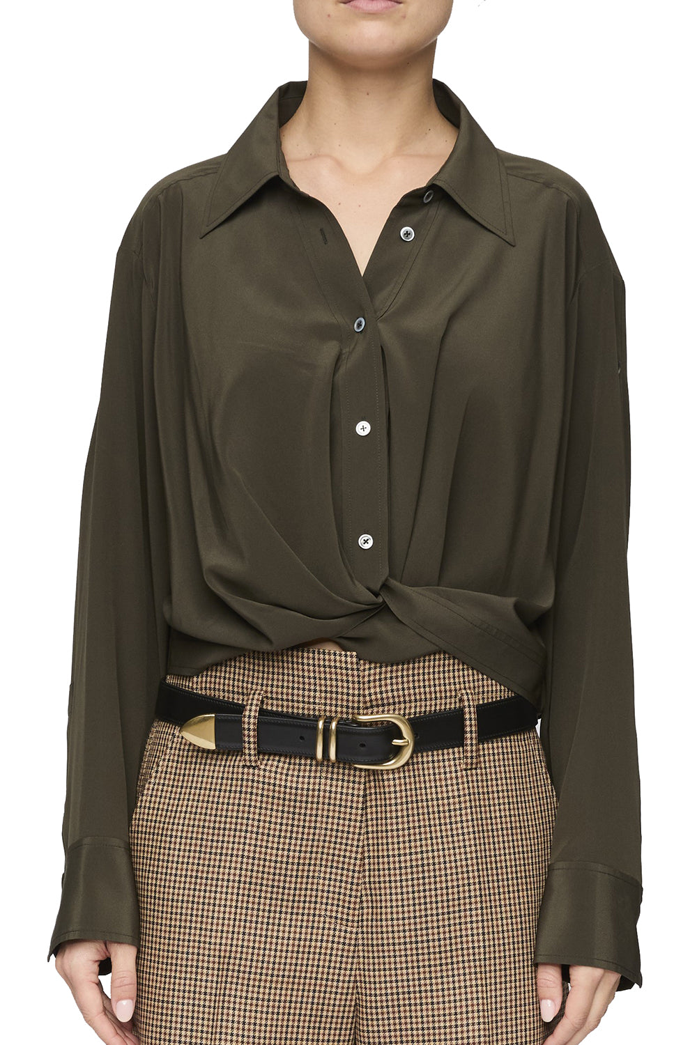 Leo Top in Olive Brown – Krista K Boutique