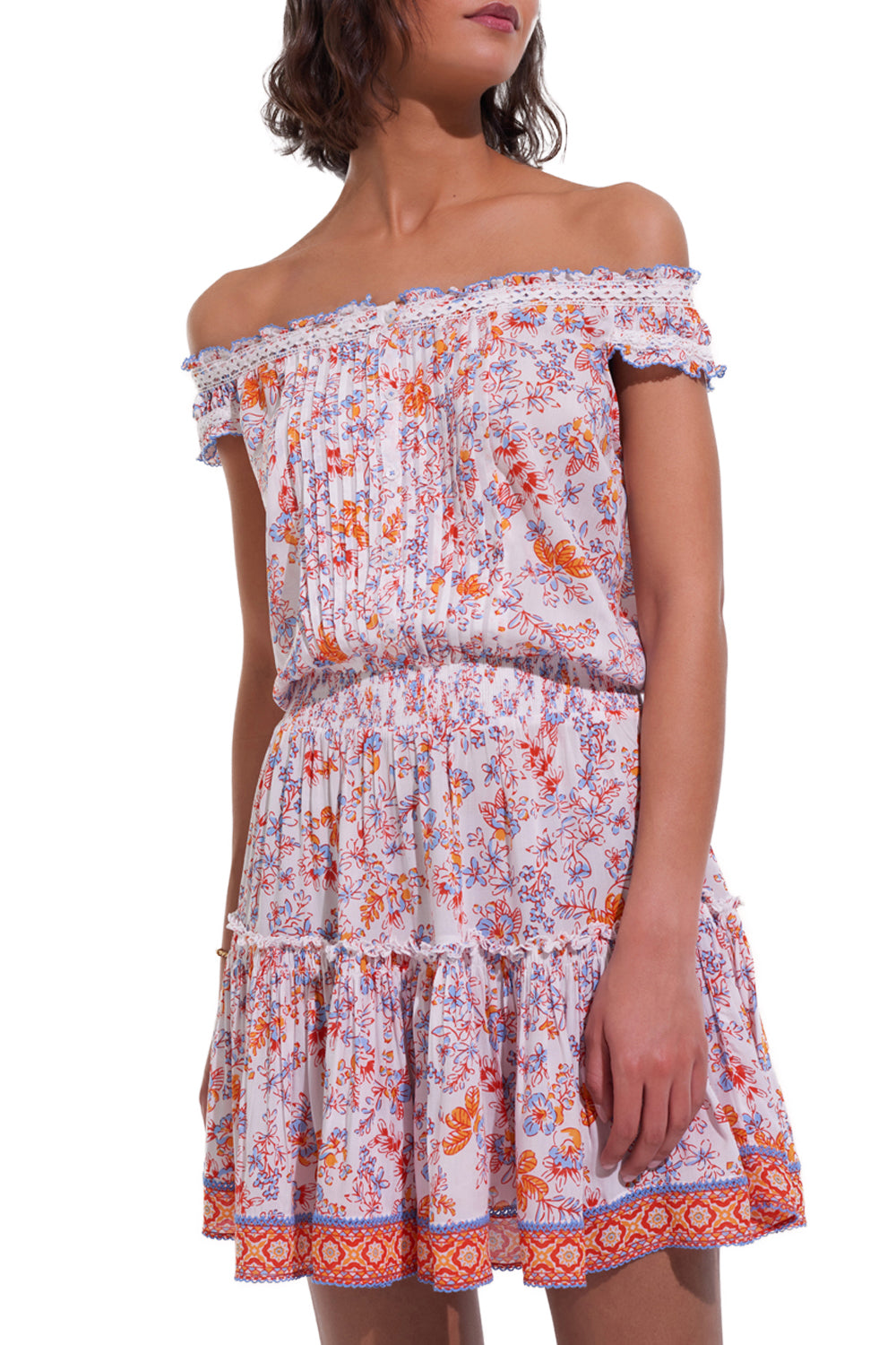 Alba Mini Dress in Blue Sweet – Krista K Boutique